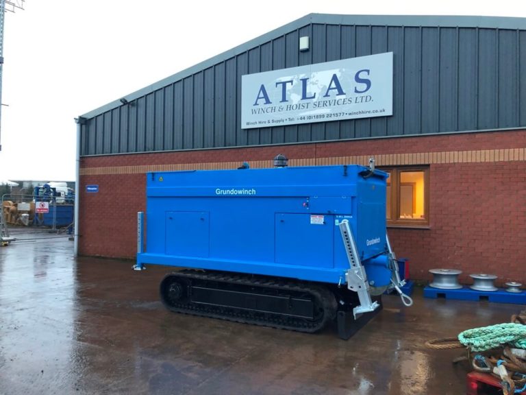 High-Performance Cable & Pipe Pulling Winches | Atlas Winch Hire