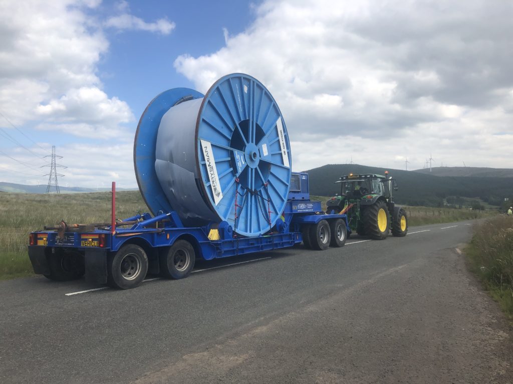 Cable Drum Trailers for Cable Handling | Atlas Winch Hire